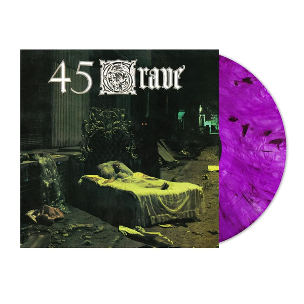 45 Grave - Sleep in Safety - limited edition Purple w/ Black streaks v – Orbit Records