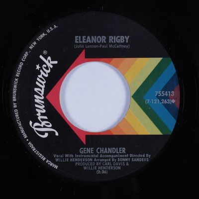 Gene Chandler - Eleanor Rigby b/w Familiar Footsteps – Orbit Records