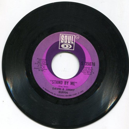 David & Jimmy Ruffin - Stand by Me/ Your Love is worth waiting for ...